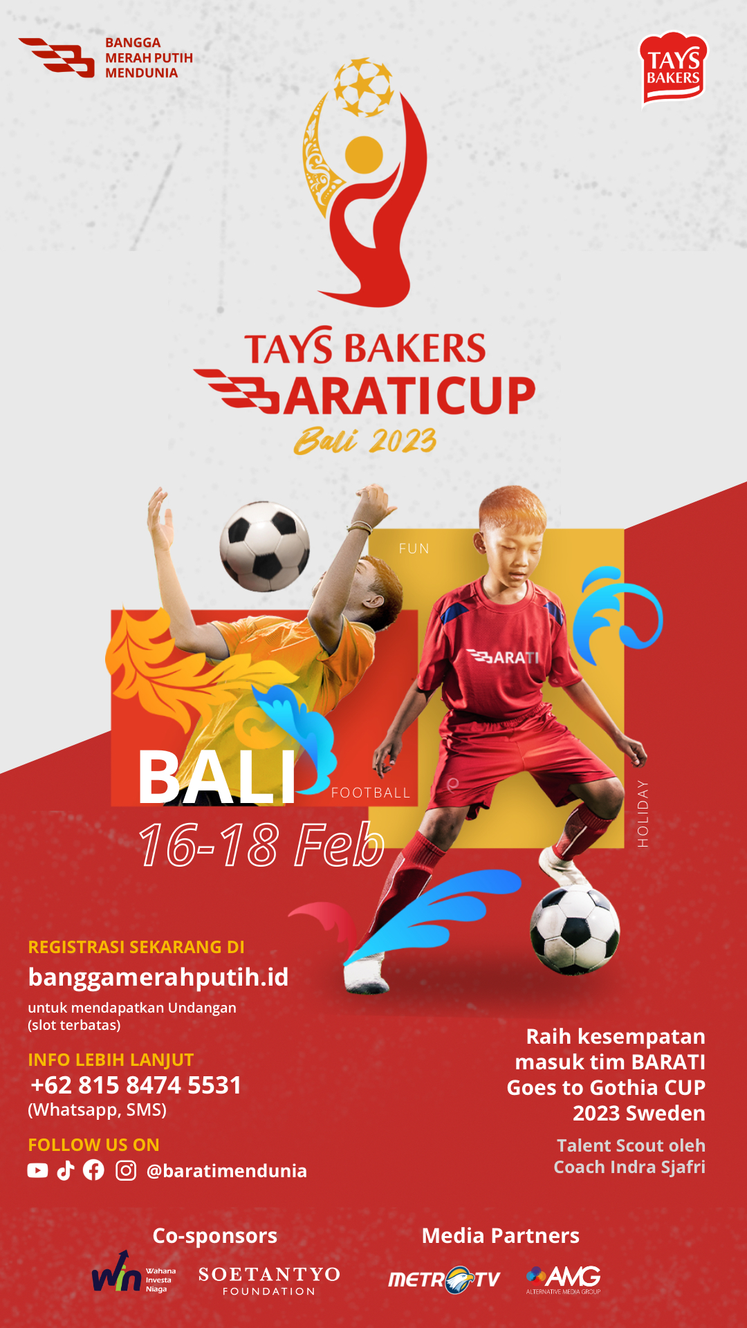 Bangga Merah Putih Mendunia - Barati World Touring Team