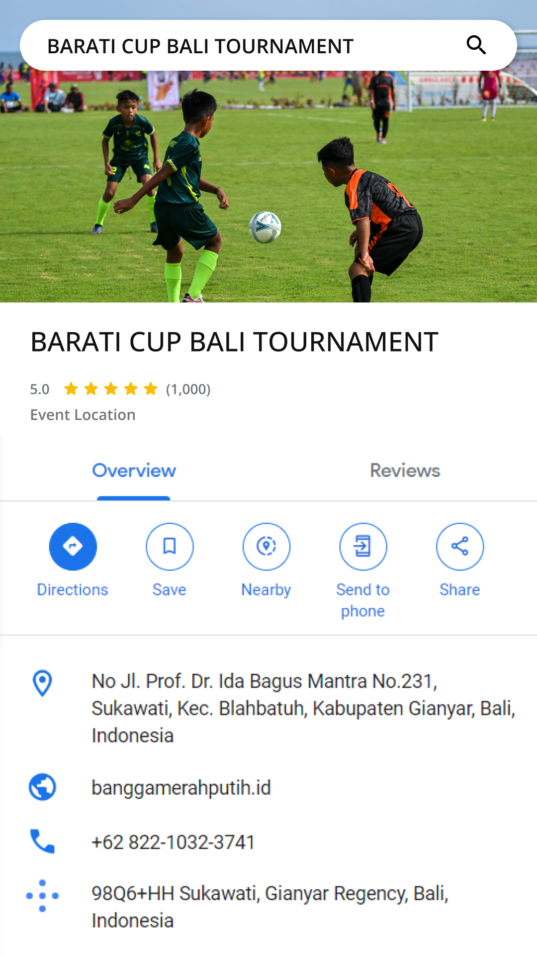 Barati Cup 2024 - Bangga Merah Putih Mendunia